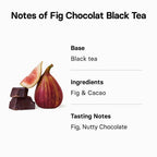 luxurious chocolate-infused black tea
