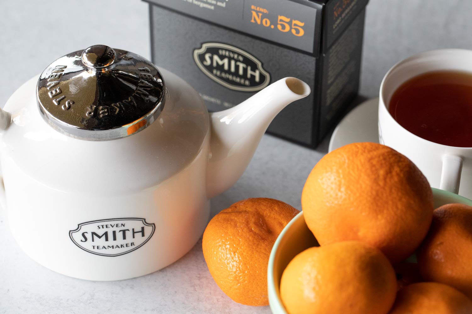 luxurious Earl Grey tea experience