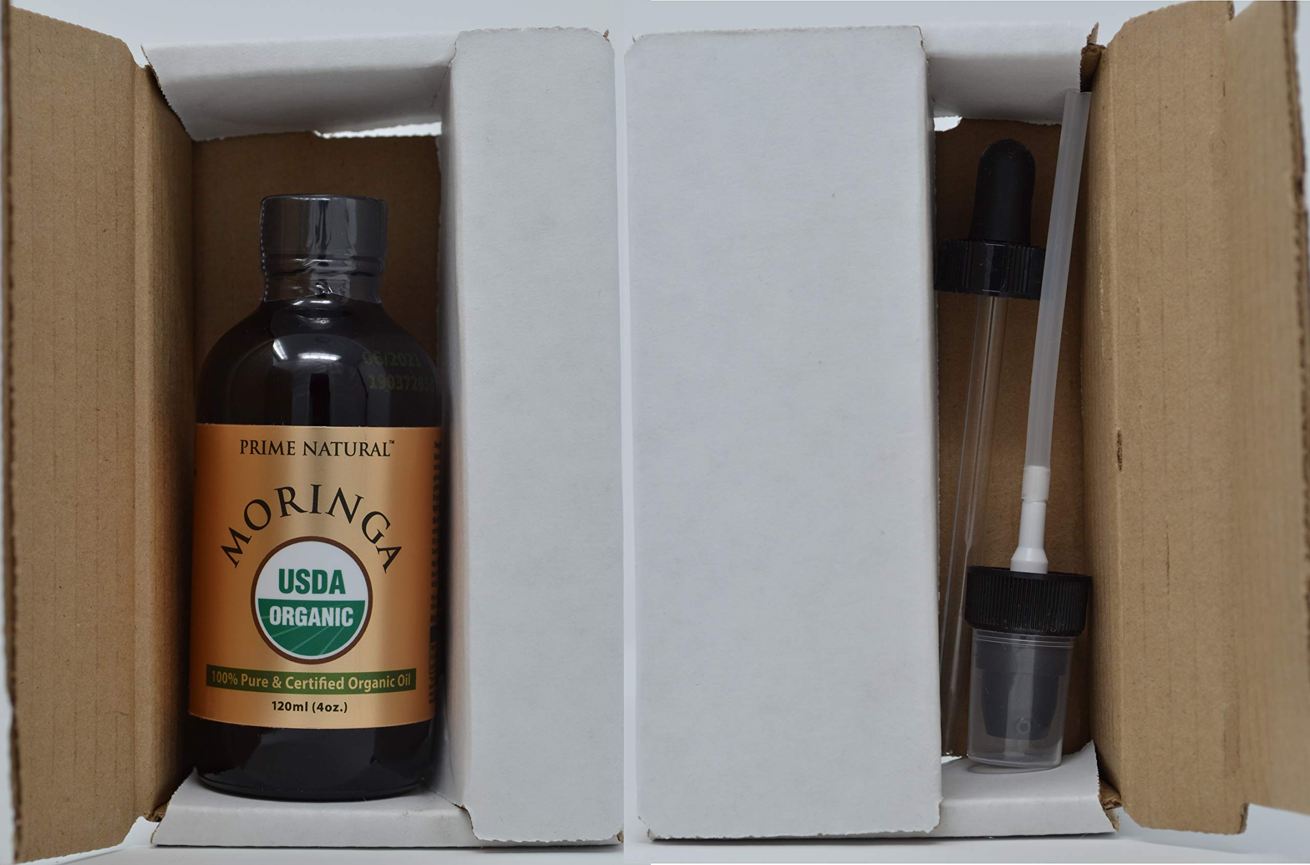 luxurious face oil in glass bottle