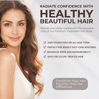 luxurious hair mask with collagen peptides