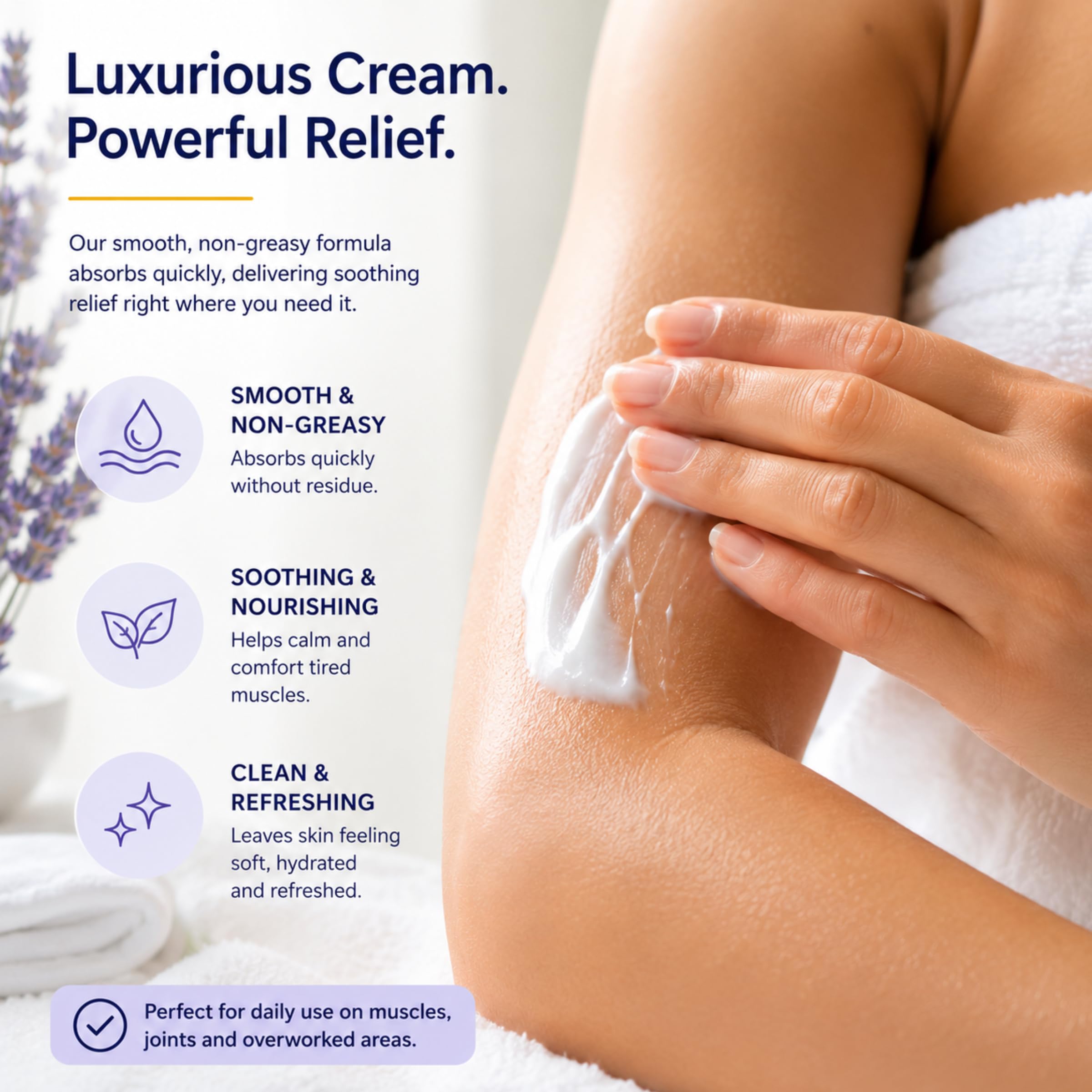 luxurious hand cream for hydration