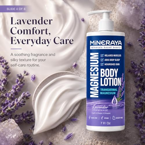 luxurious magnesium body lotion experience