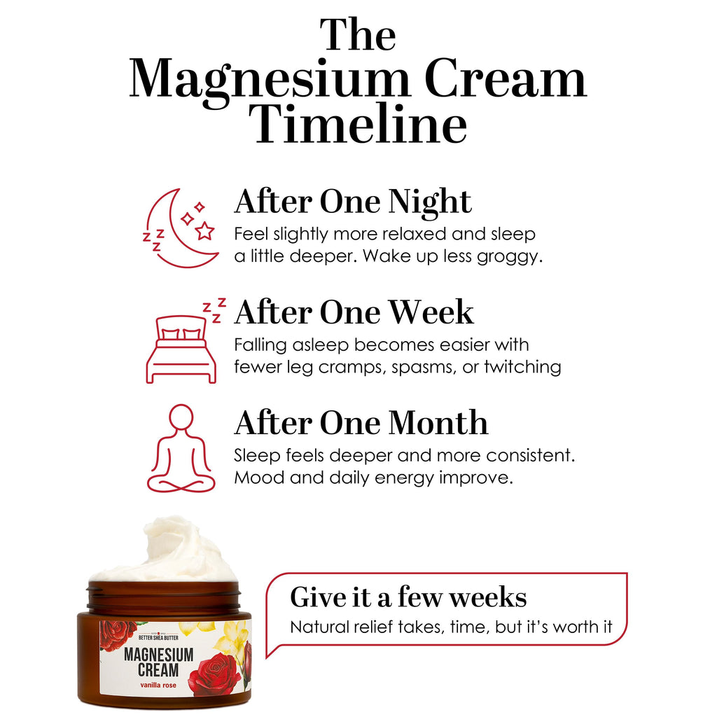 luxurious magnesium cream for relaxation