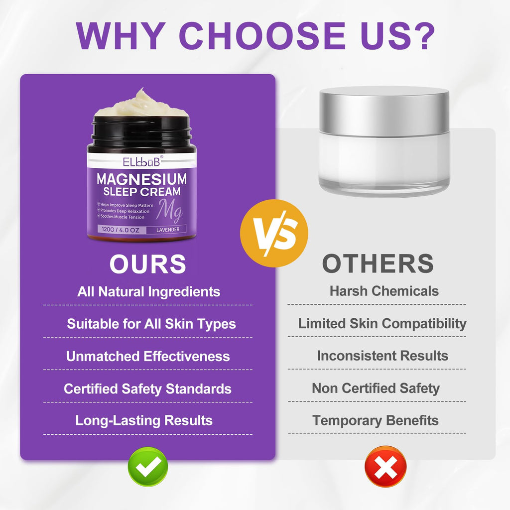 luxurious magnesium cream for self-care