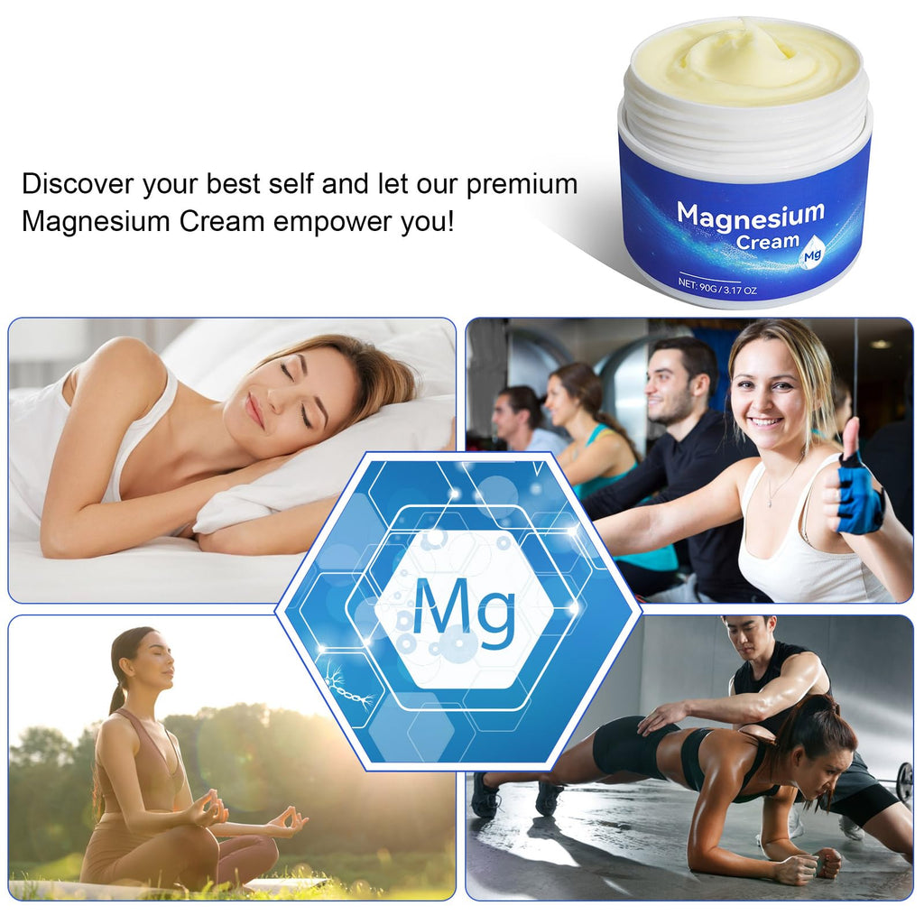 luxurious magnesium lotion for pampering