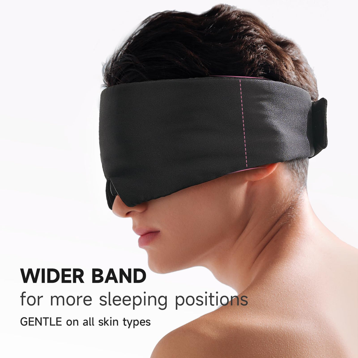 luxurious satin eye mask for sleep