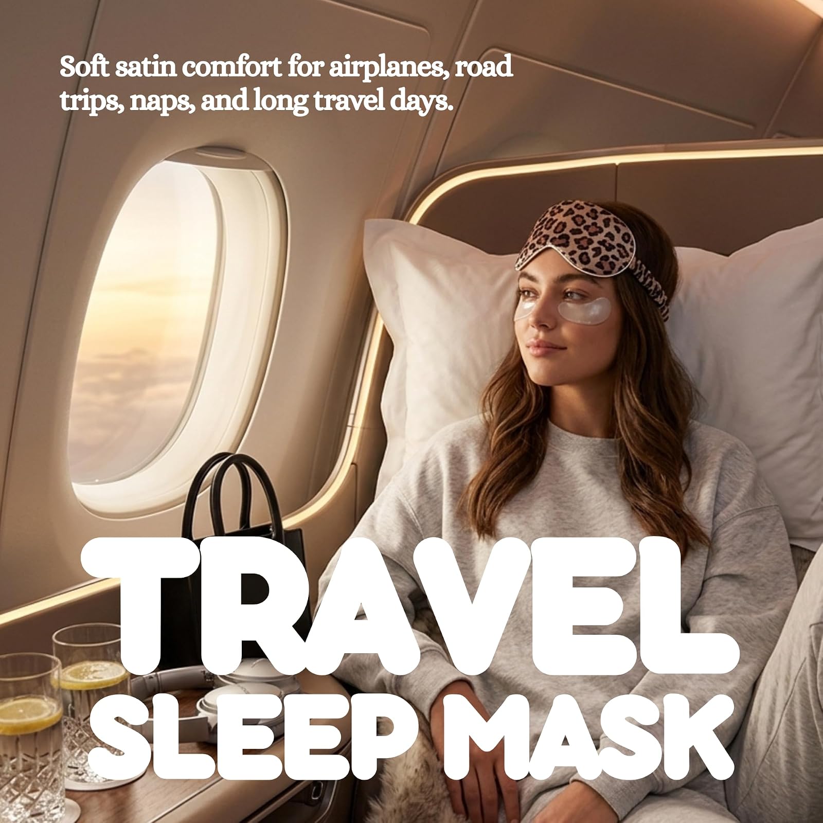 luxurious satin eye mask for sleep