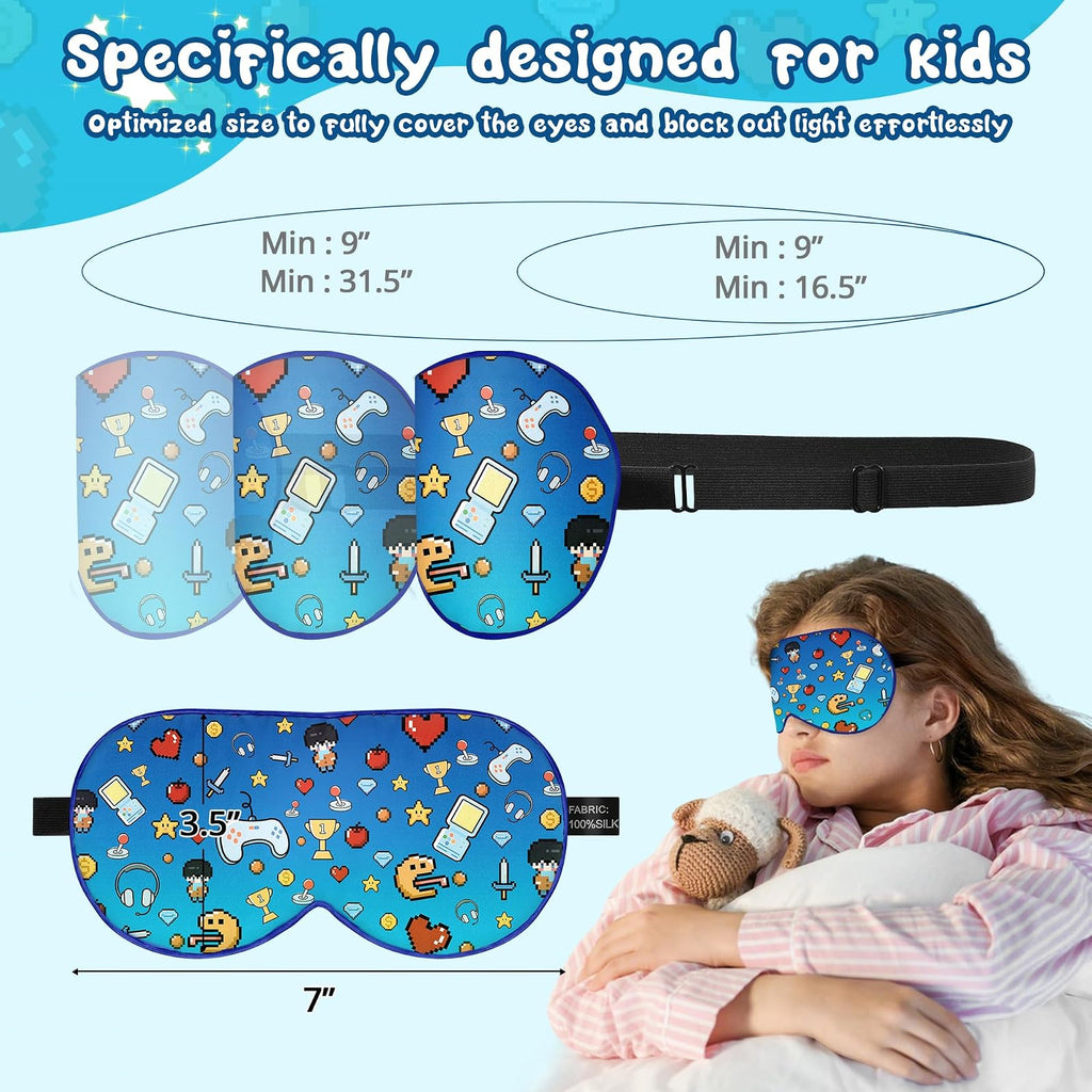 luxurious silk sleep mask for kids