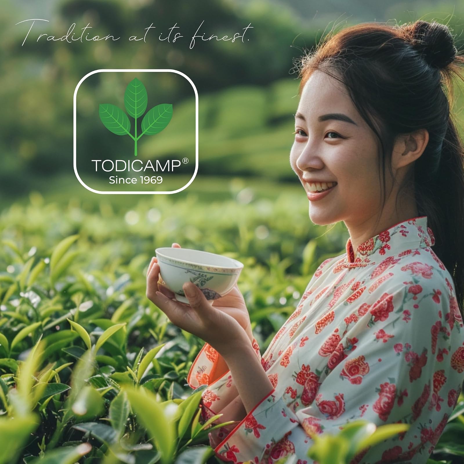 luxurious silver needle tea experience