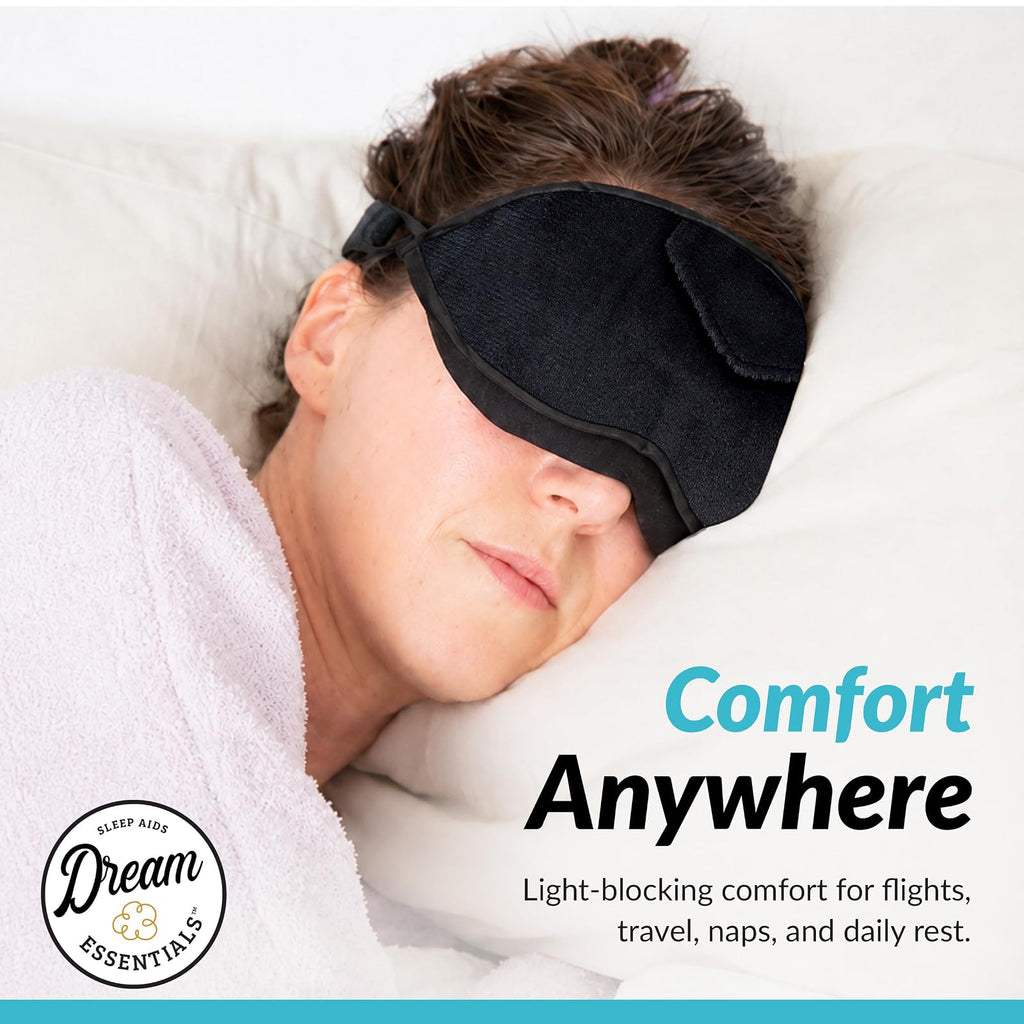 luxurious sleep mask for better sleep