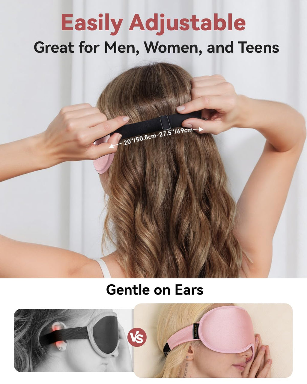 luxurious sleep mask for relaxation