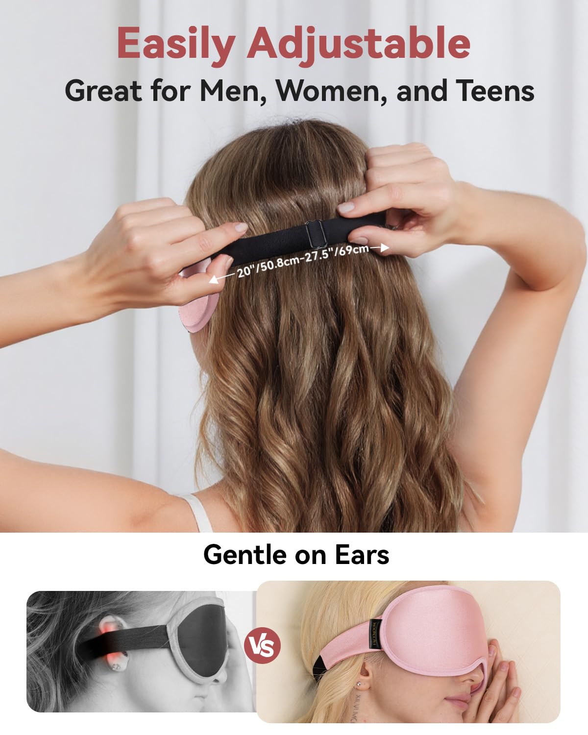 luxurious sleep mask for relaxation