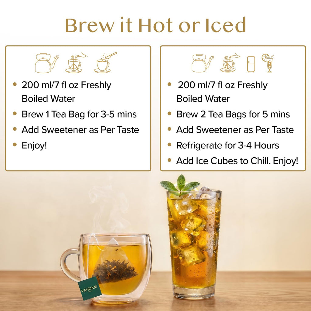 luxurious VAHDAM tea gift set