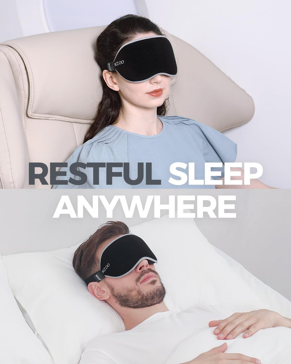 Luxury sleep mask for restful nights