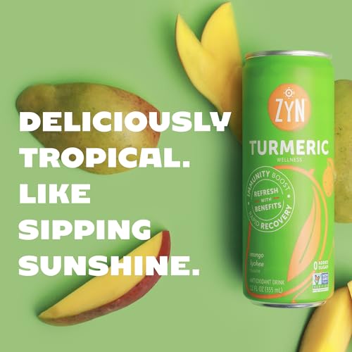 Lychee infused turmeric wellness drink