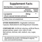 Lycopene 30 mg vegetable capsules