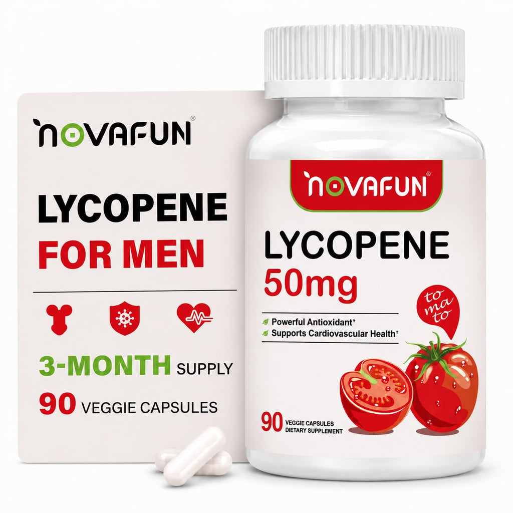 Lycopene 50 mg antioxidant capsules