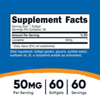 Lycopene 50 mg softgels for health