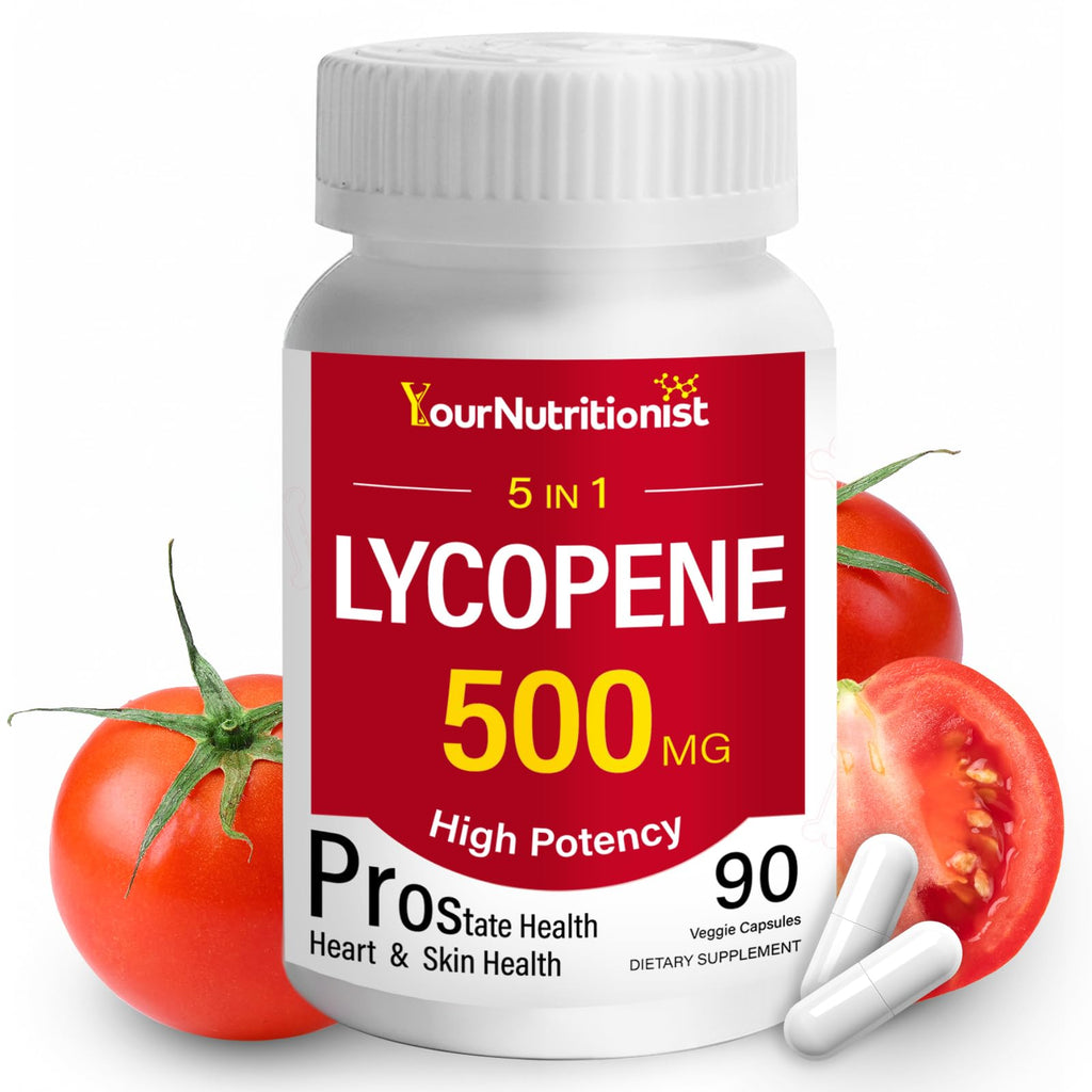 Lycopene 500 mg antioxidant capsules