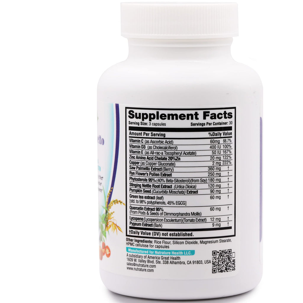 lycopene and saw palmetto benefits