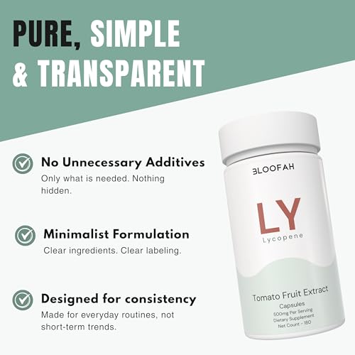 Lycopene capsules for overall vitality
