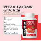 Lycopene capsules for skin protection