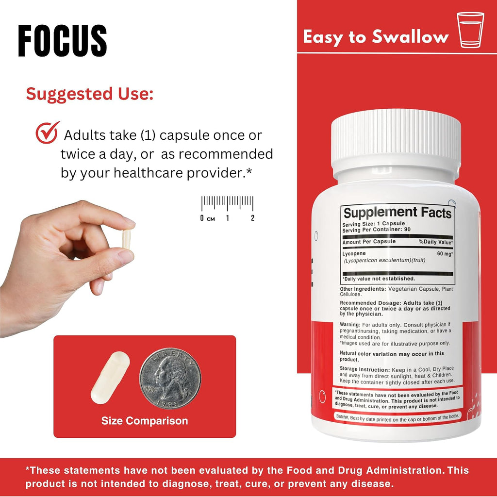Lycopene dietary supplement for wellness