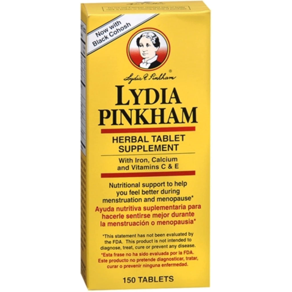 Lydia Pinkham herbal supplements for women