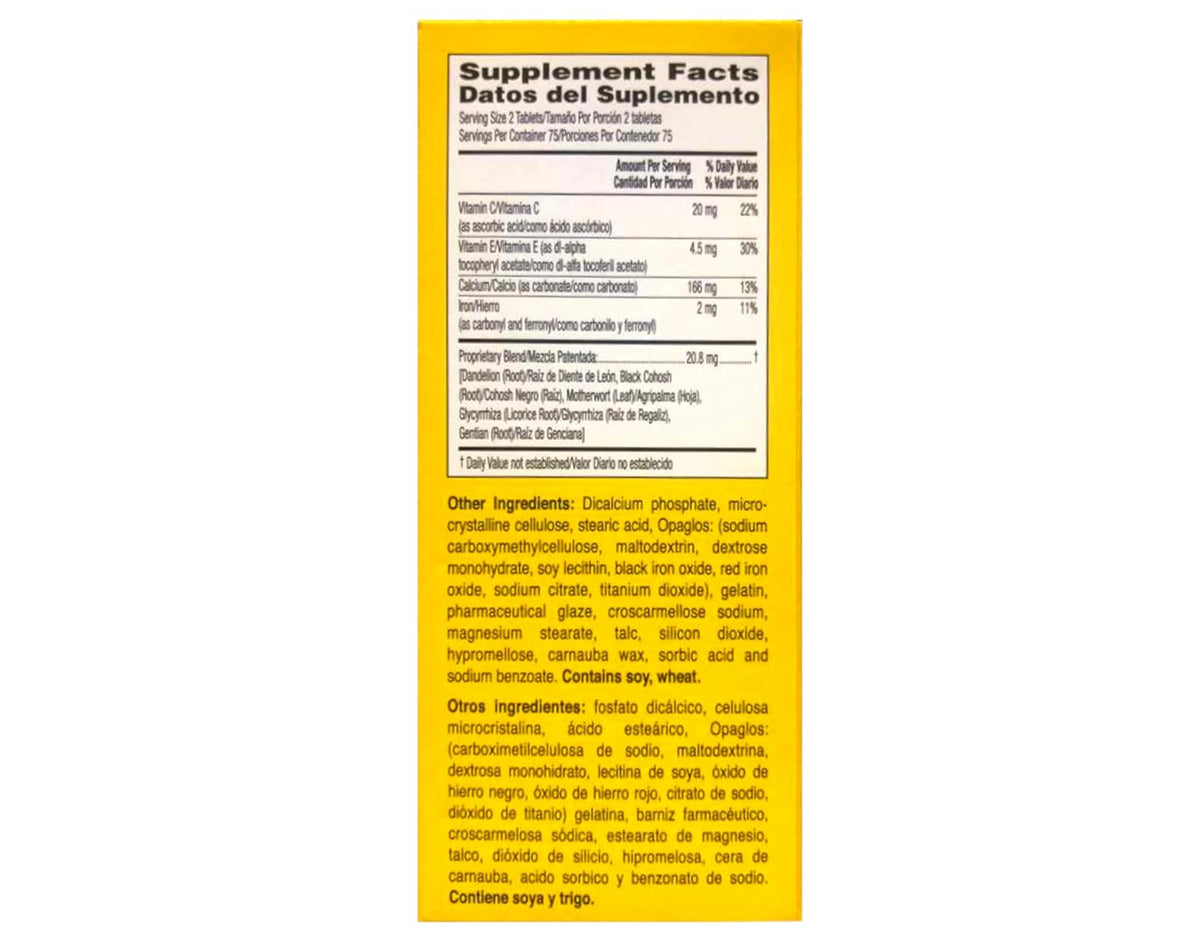 Lydia Pinkham multivitamin for seniors
