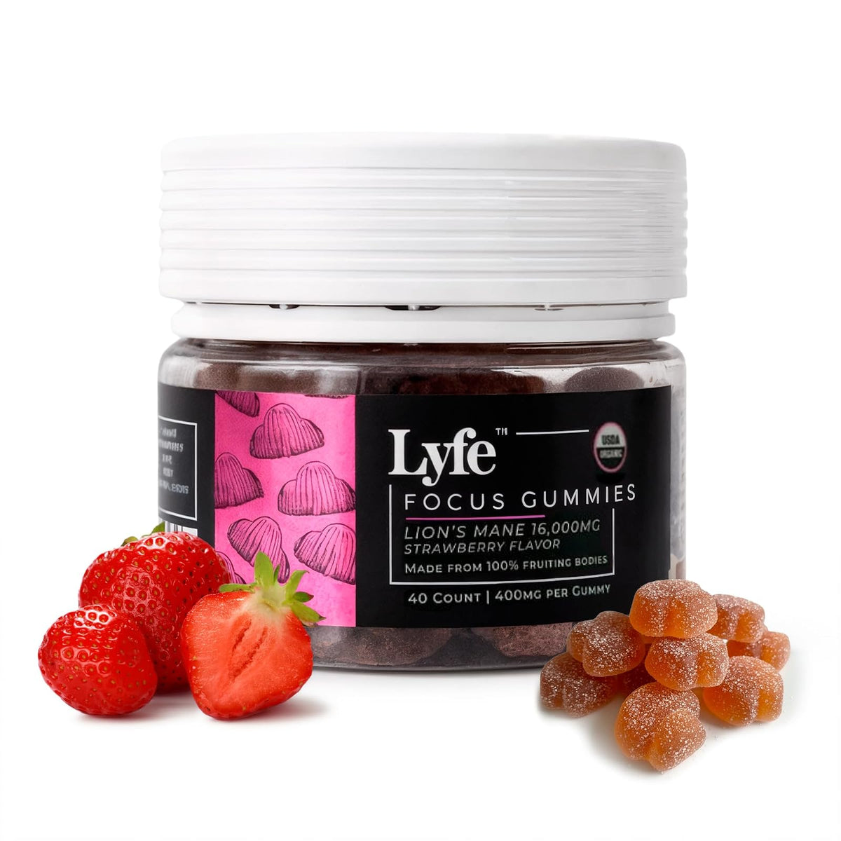 LYFE Lion's Mane gummies for brain health
