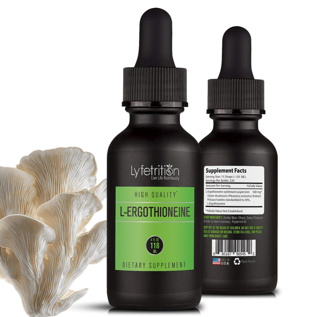 Lyfetrition L-Ergothioneine liquid supplement