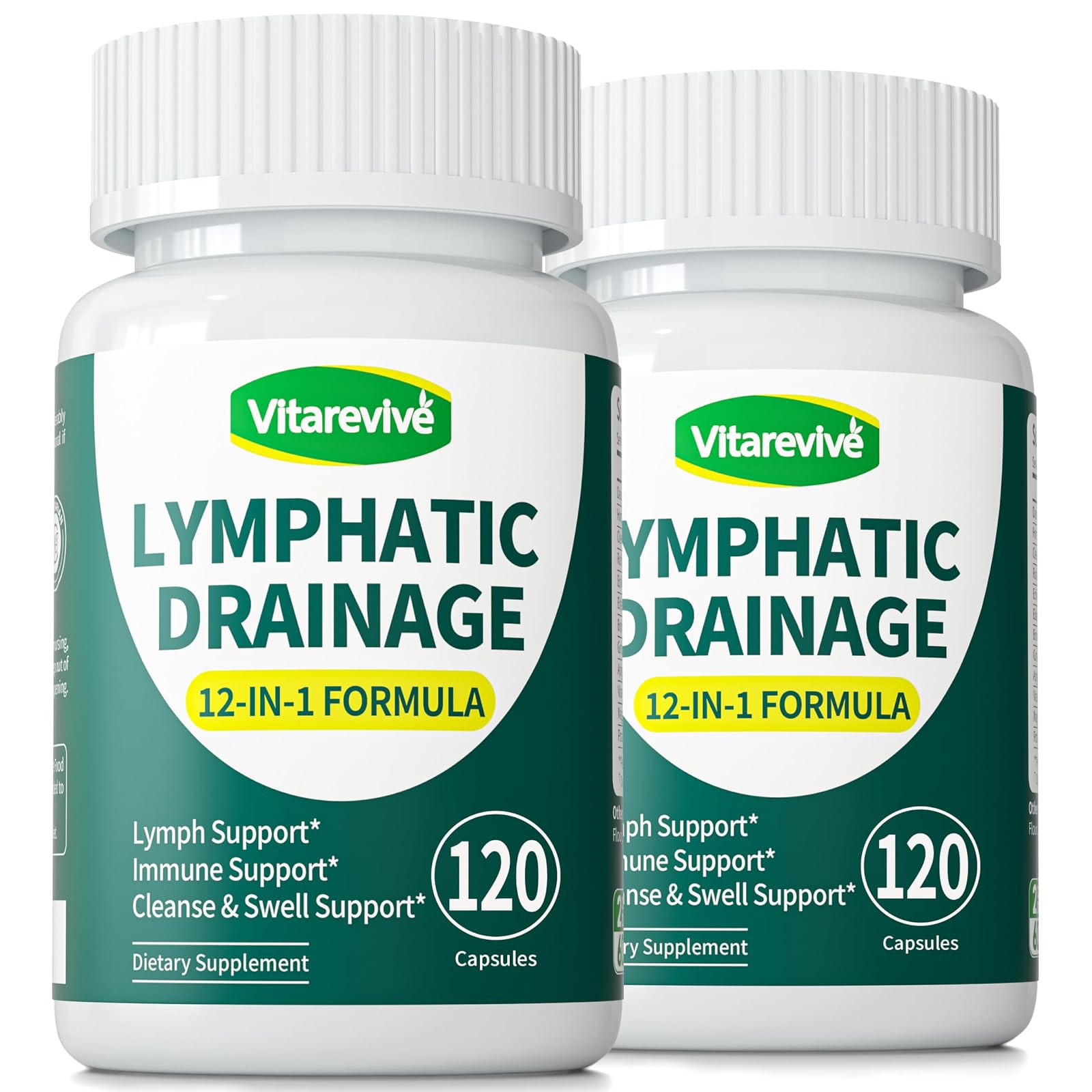 Lymphatic drainage capsules for wellness