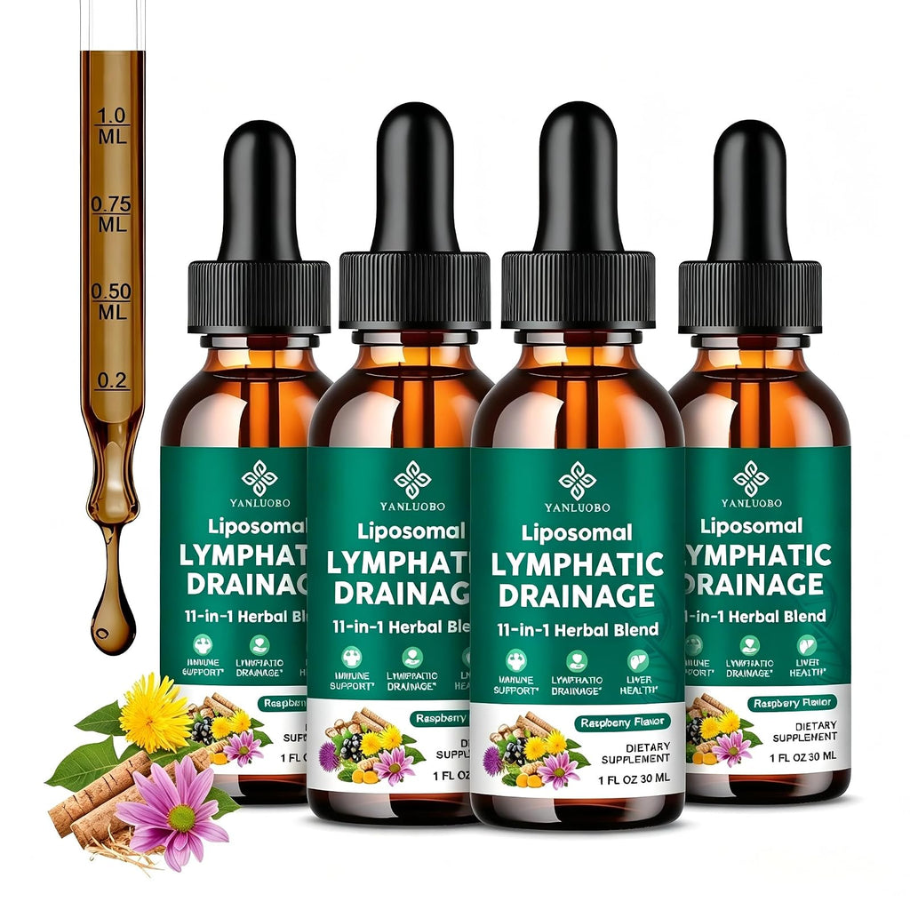 Lymphatic drainage drops for detox