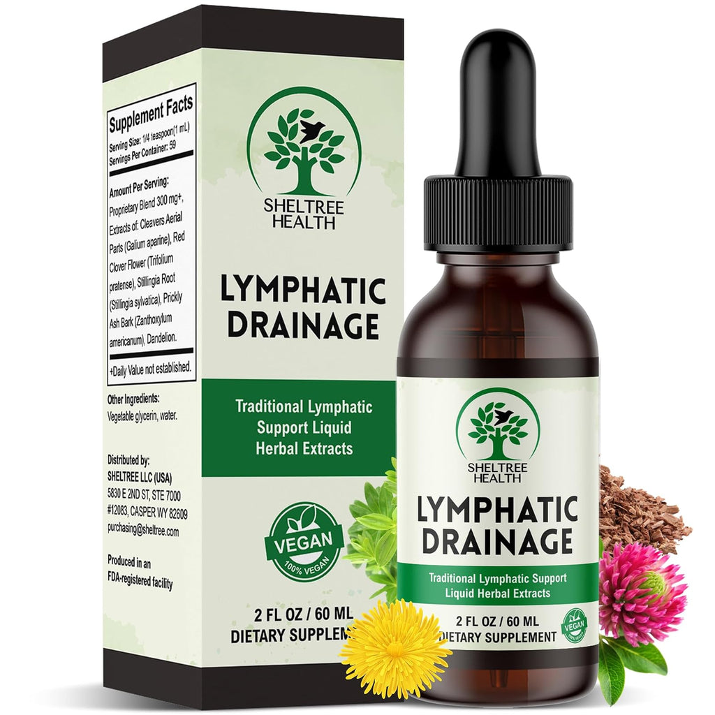 lymphatic drainage drops for detox