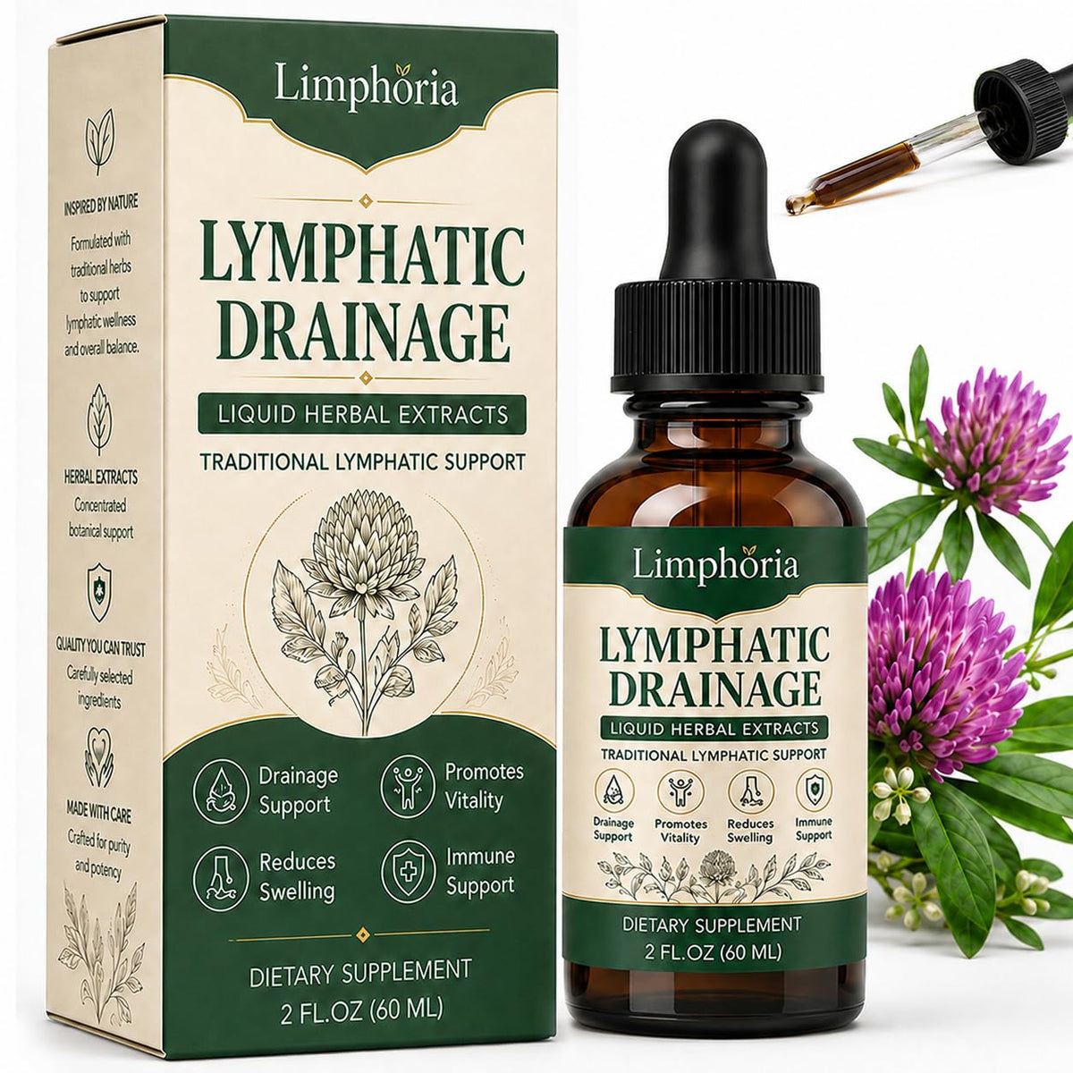 Lymphatic Drainage Drops for detox