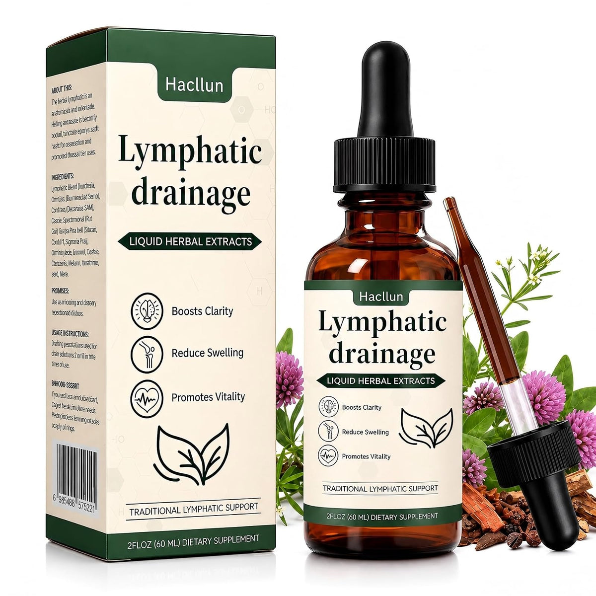 Lymphatic Drainage Drops for detox