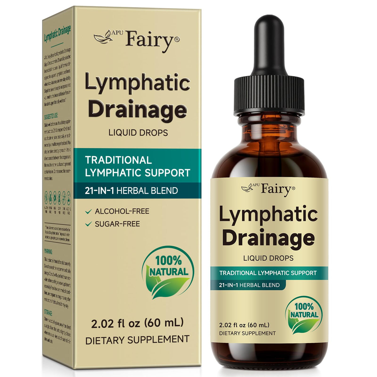 lymphatic drainage drops for wellness