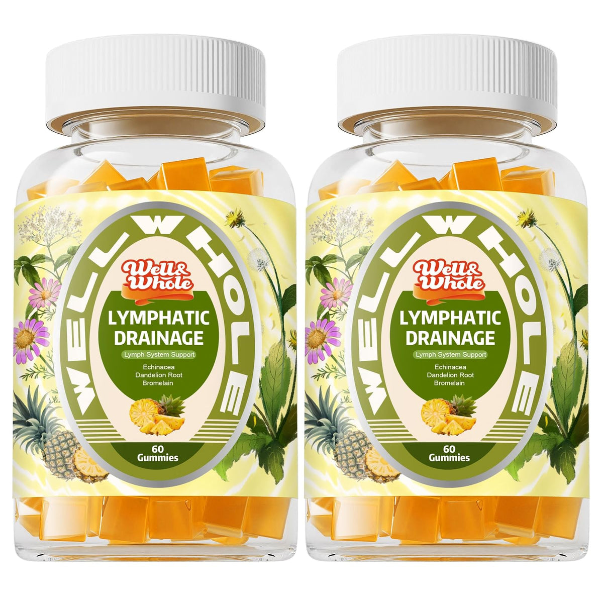 Lymphatic drainage gummies for detox