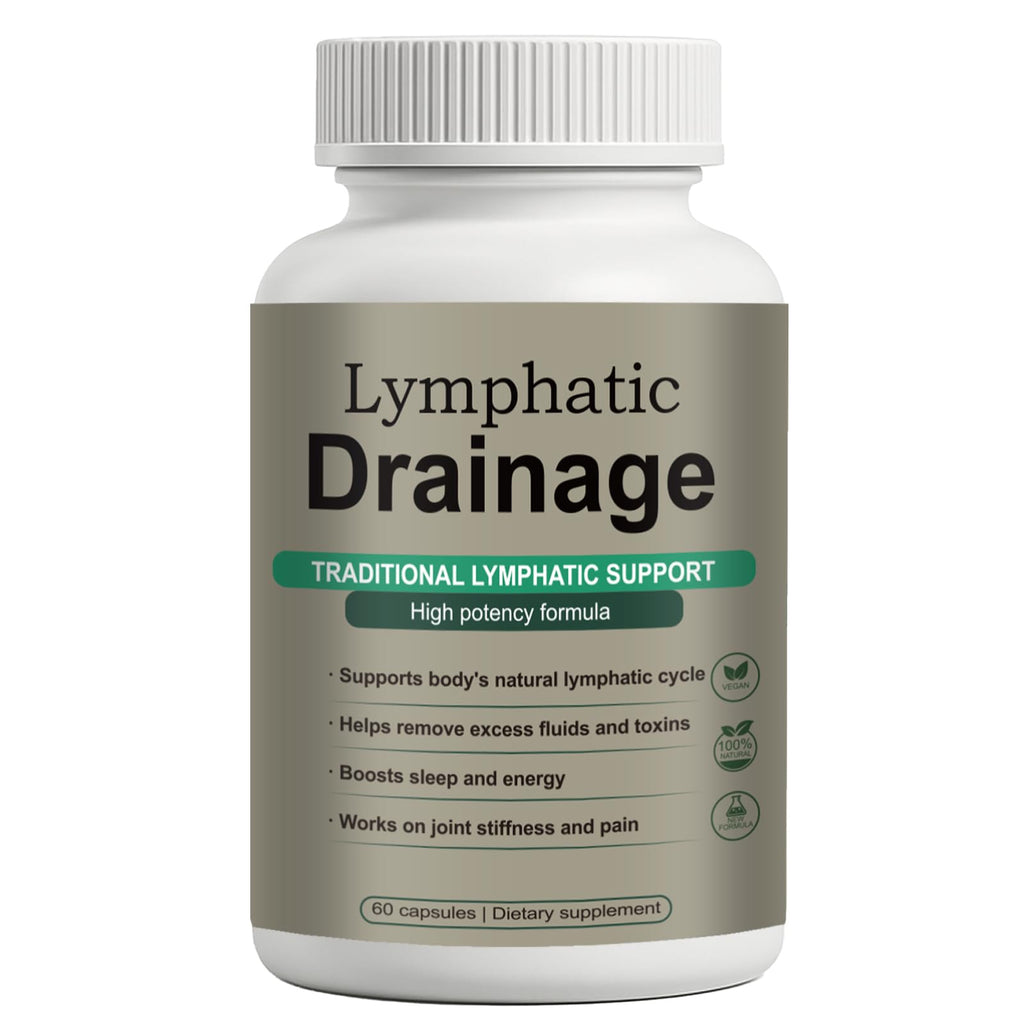 Lymphatic drainage herbal capsules