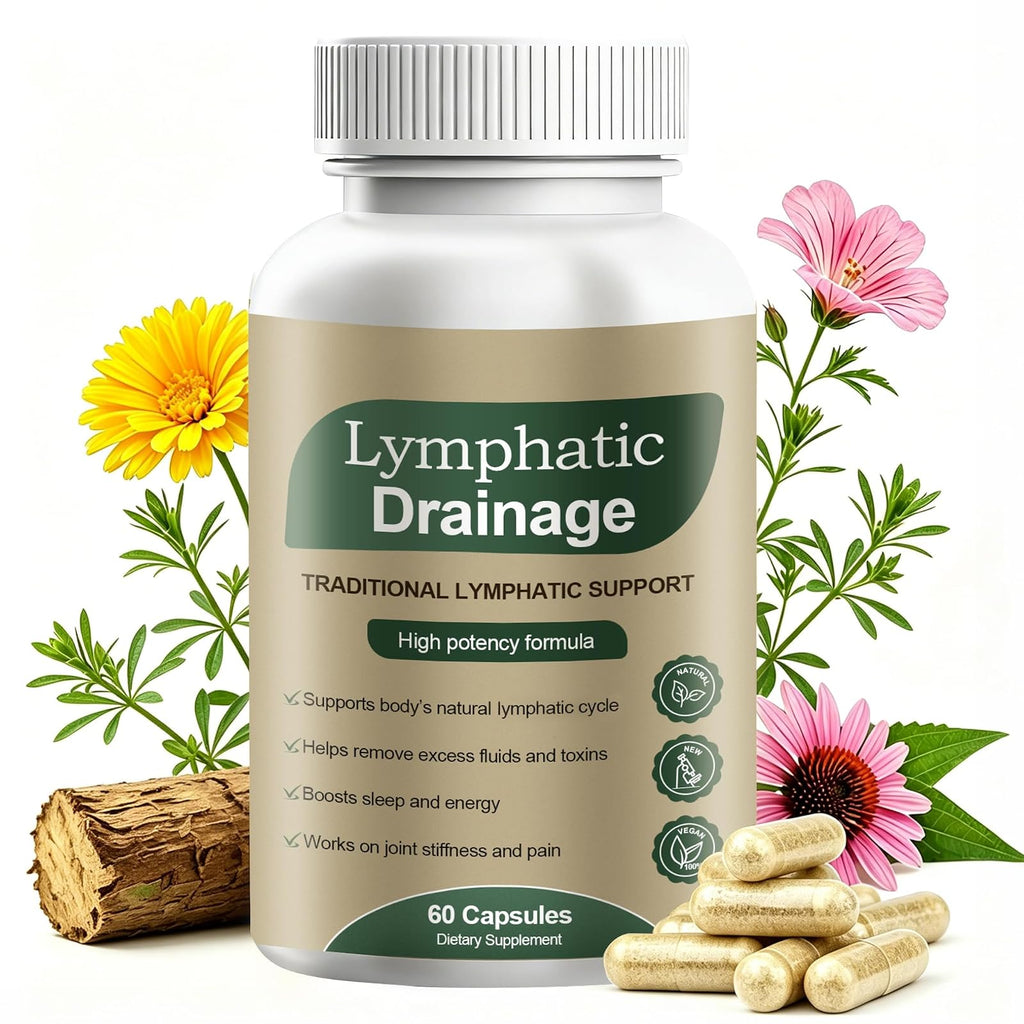 Lymphatic drainage herbal capsules