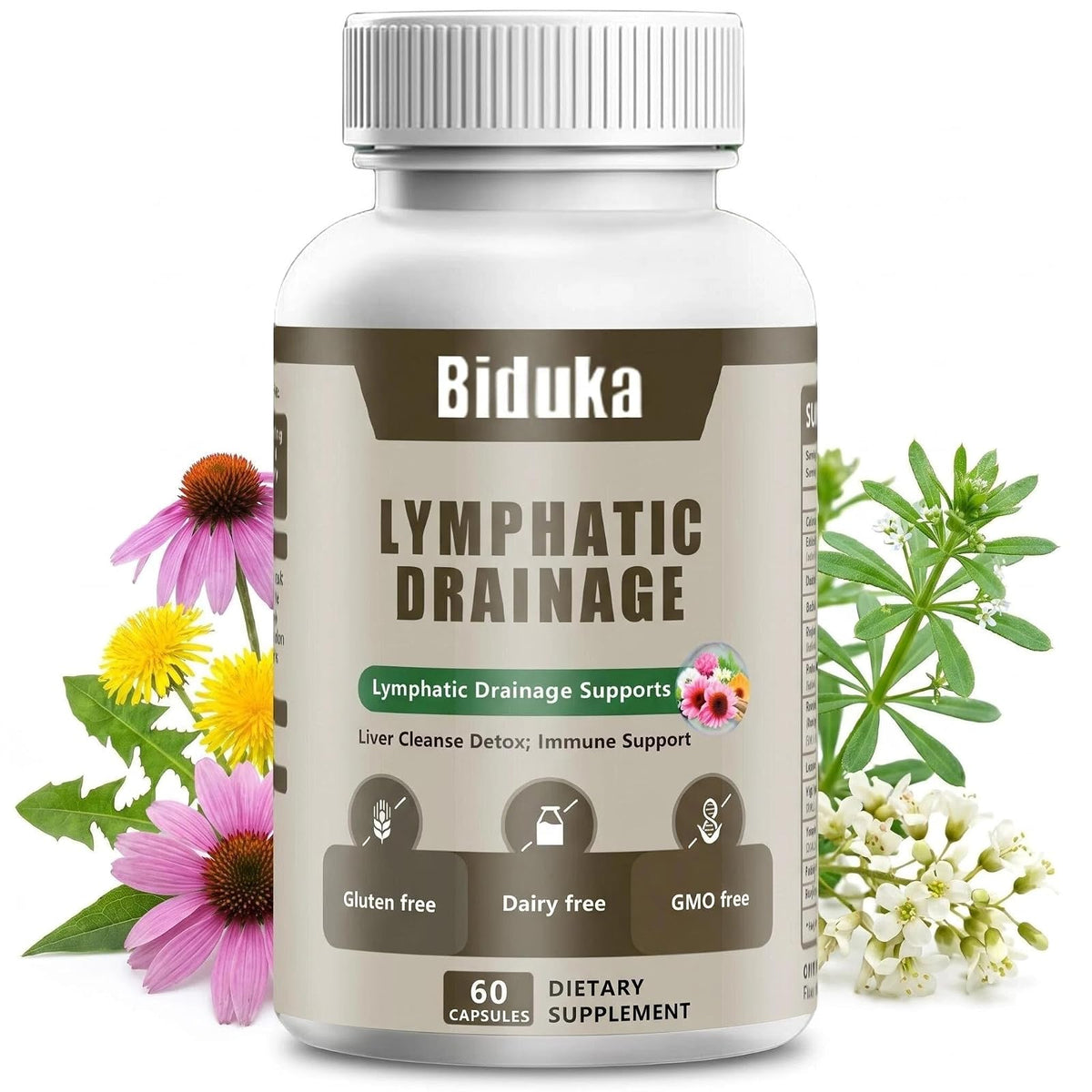 Lymphatic Drainage herbal detox capsules