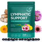 Lymphatic drainage herbal softgels