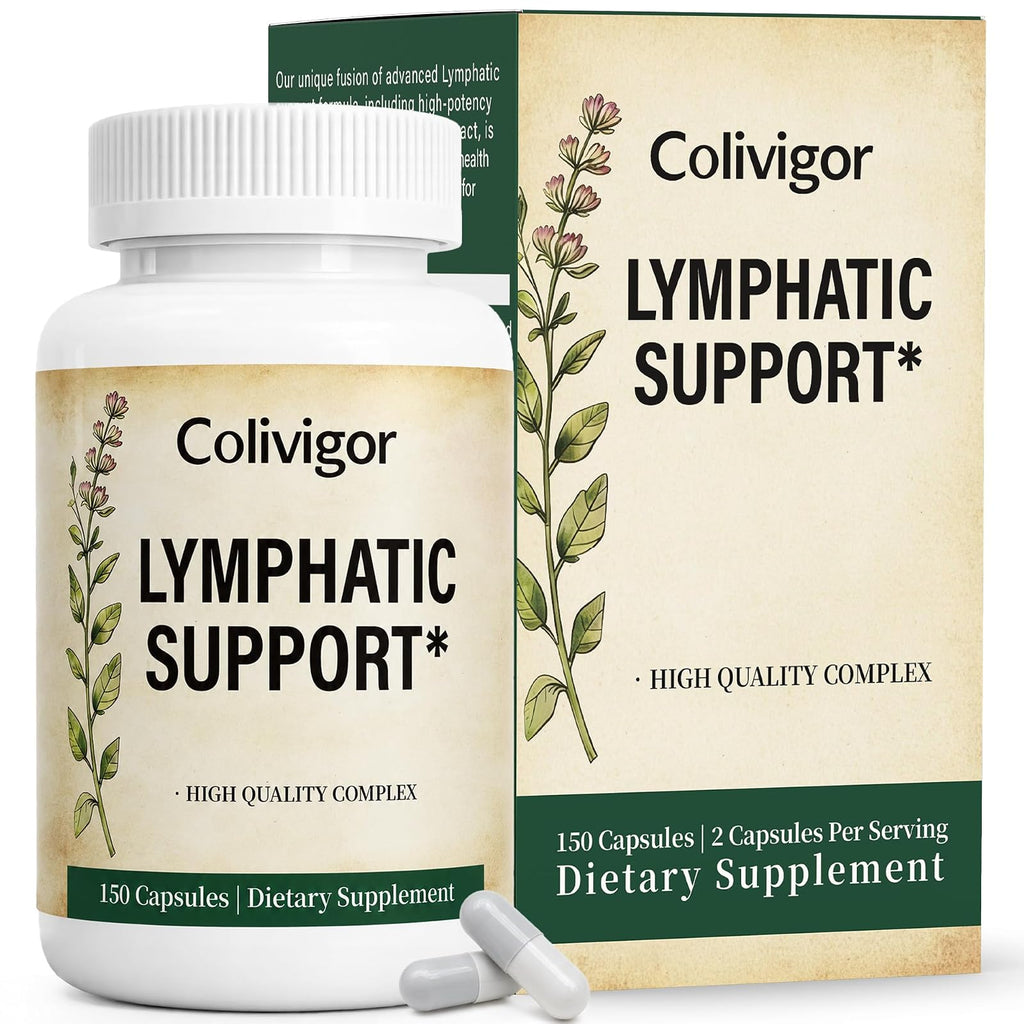 Lymphatic Drainage herbal supplement capsules