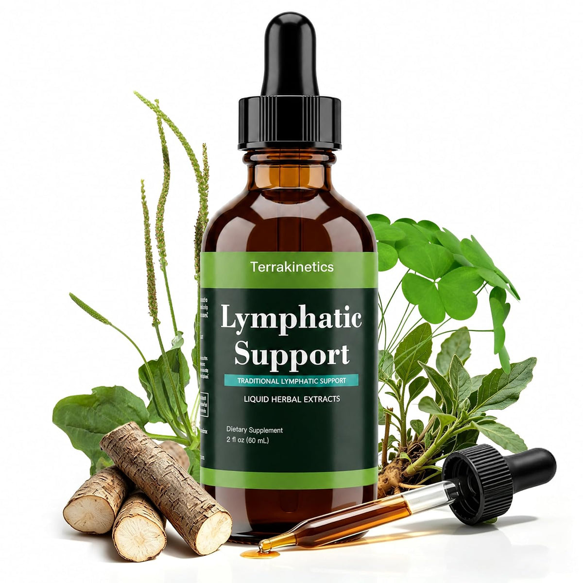Lymphatic drainage herbal supplement