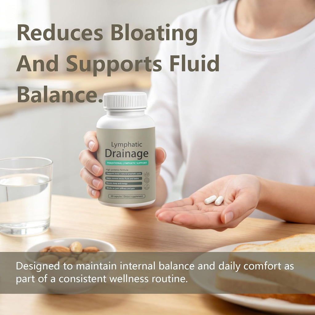 lymphatic drainage supplements for overall health