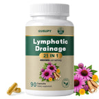 Lymphatic drainage support capsules