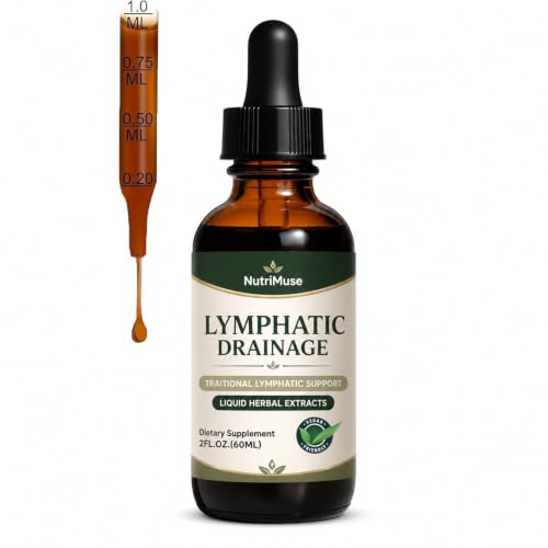 Lymphatic drainage support drops