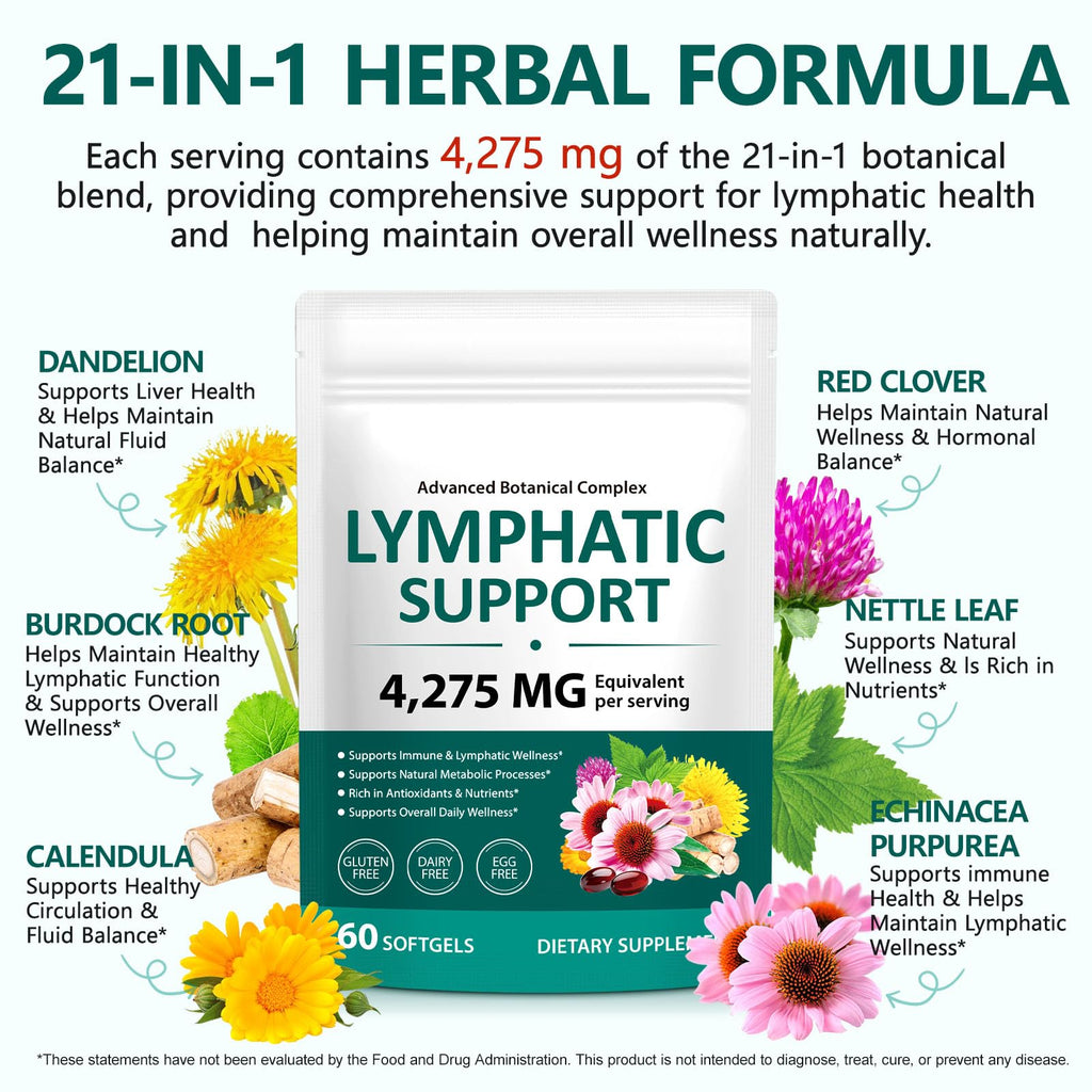 lymphatic drainage support for wellness