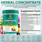 Lymphatic health with herbal supplements