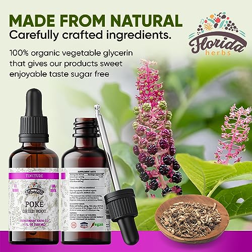 lymphatic health with poke tincture